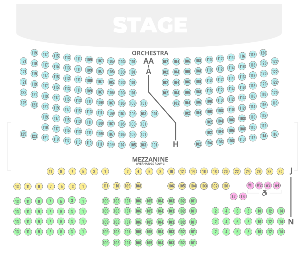 Our Venue and Seat Map - San Francisco Playhouse